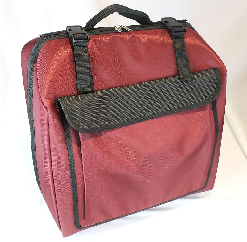 NEW Red Fuselli Soft Case Gig Bag for Accordion 16" x 15" x | Reverb