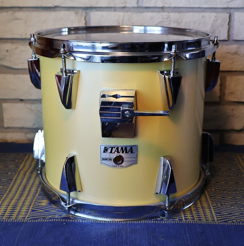 Rare! Tama 10x11” Granstar Rack Tom 1980s - Silk Yellow | Reverb