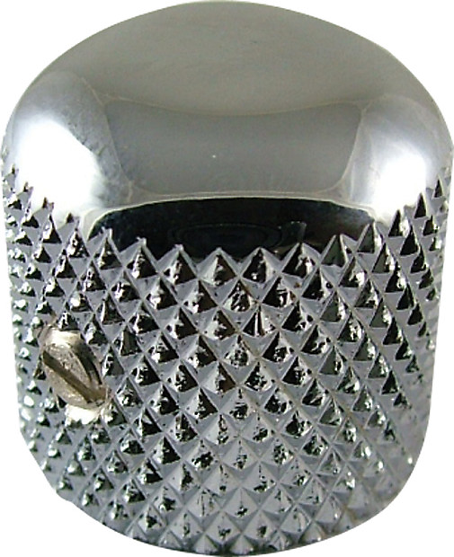 Fender Telecaster Knobs Chrome with mounting screws | Reverb