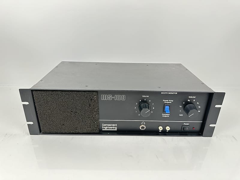 Component Engineering MS-100 Booth Monitor Ampilifier | Reverb