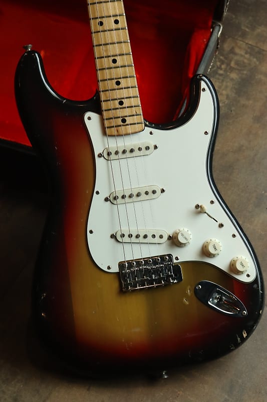 Fender Stratocaster 1974 Original Sunburst Alder - | Reverb Denmark