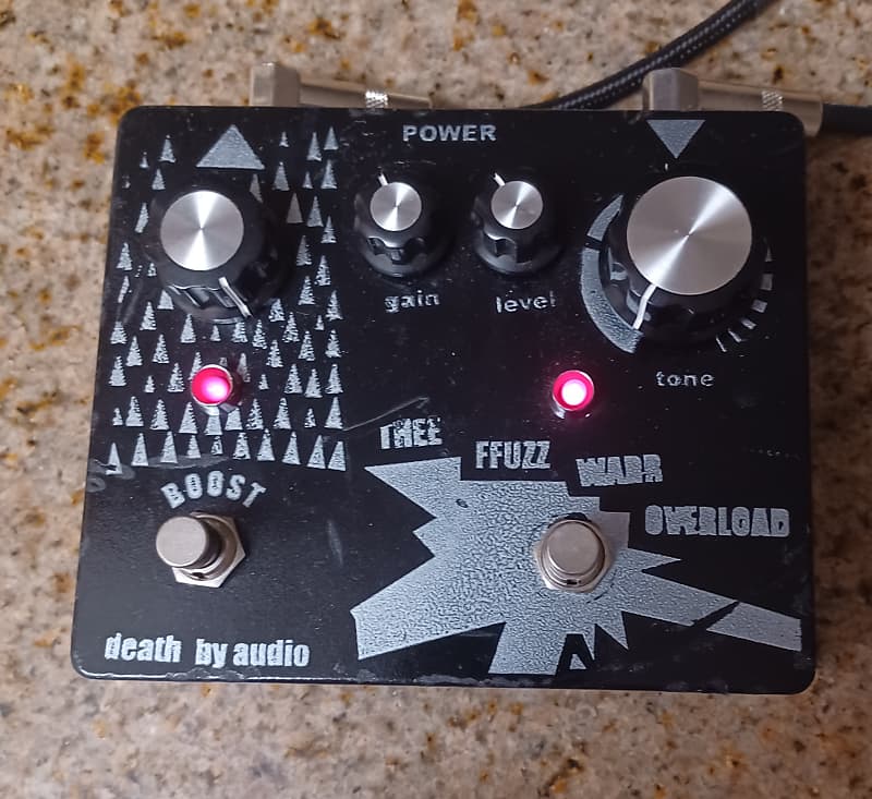 death by audio Fuzz Pedal - Thee FFuzz Warr Overload John | Reverb
