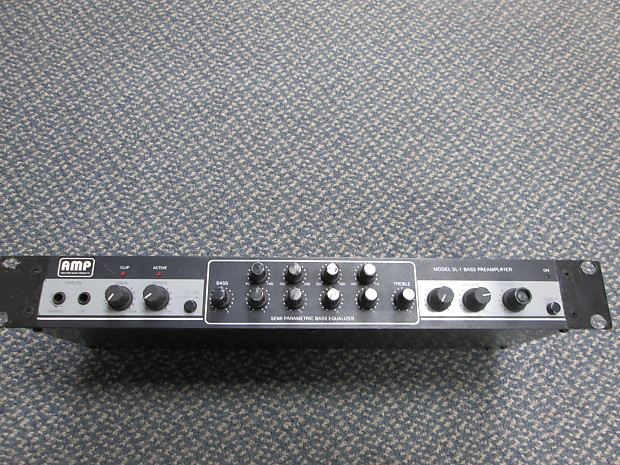 Amp Amplified Music Products SL-1 Bass Preamplifier | Reverb UK