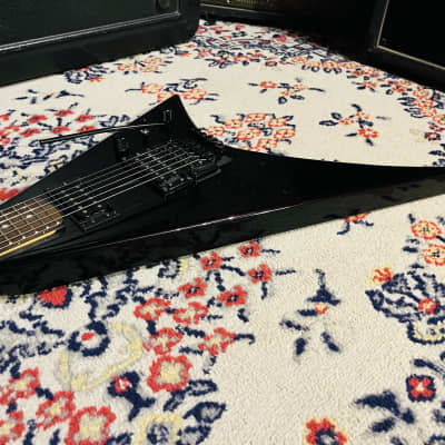 Kramer Striker 400ST Randy Rhoads V Floyd Rose 80s - Black w/ | Reverb