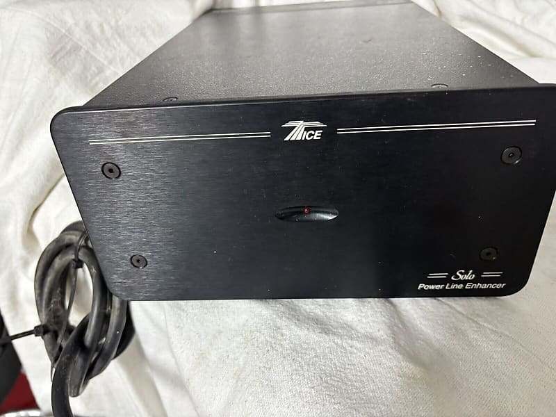 Tice Audio SOLO Audiophile high end power conditioner - Black | Reverb