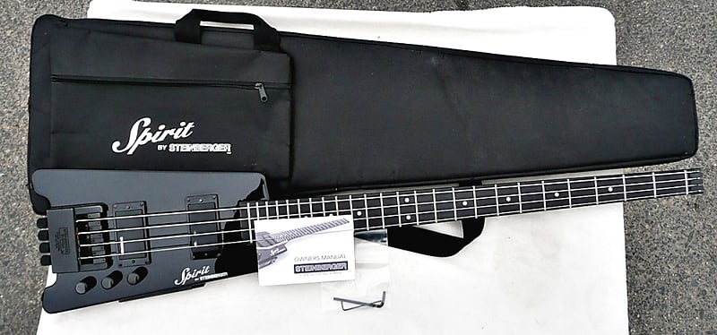 STEINBERGER SPIRIT Headless Bass Guitar with Padded GigBag | Reverb