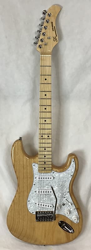 SX Leo Stratocaster - Natural Gloss | Reverb