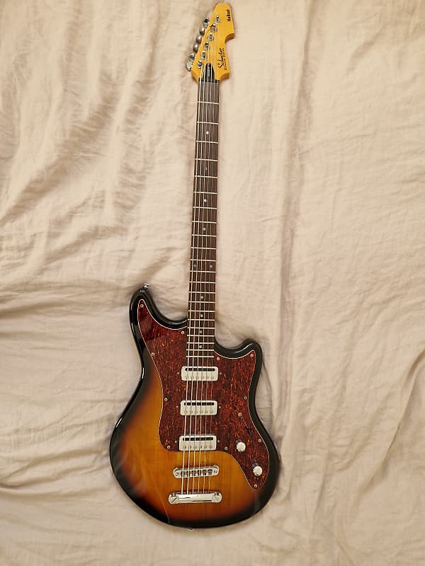 Schecter Hellcat Bass VI 2006 - Sunburst | Reverb