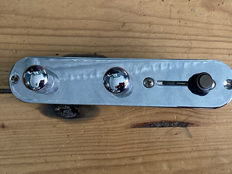 Squier Standard Telecaster Guitar Loaded Control Plate 2008 | Reverb