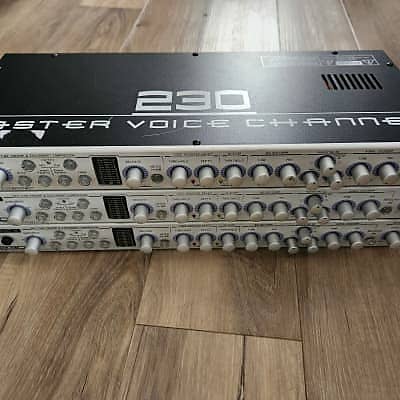 3x Aphex 230 Voice Master Channel Tube Pre/eq/gate/comp/big | Reverb