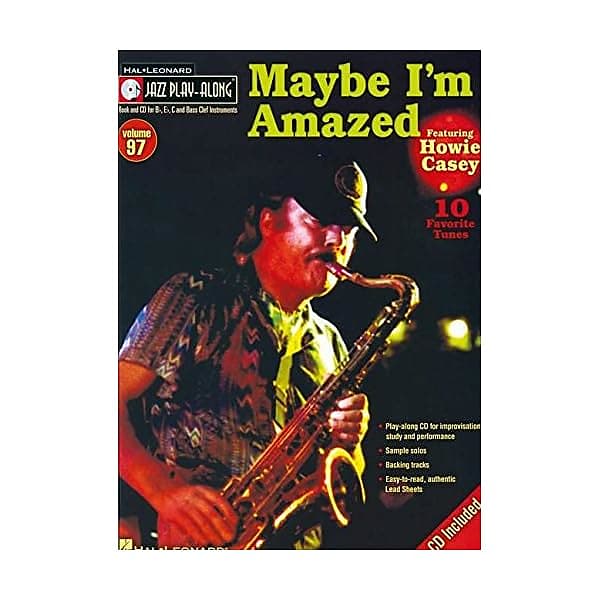 Maybe I'm Amazed: Jazz Play-Along Volume 97 Hal Leonard Corp. | Reverb