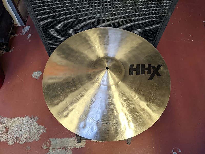 New! Sabian 21" HHX Dry Ride Cymbal - Super Articulate! | Reverb