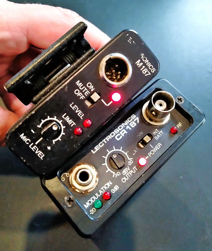 Lectrosonics CR 187 and M187 | Reverb