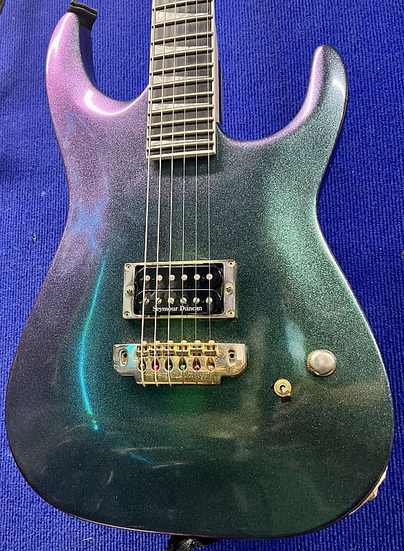 Warmoth Soloist Body - Chameleon paint | Reverb