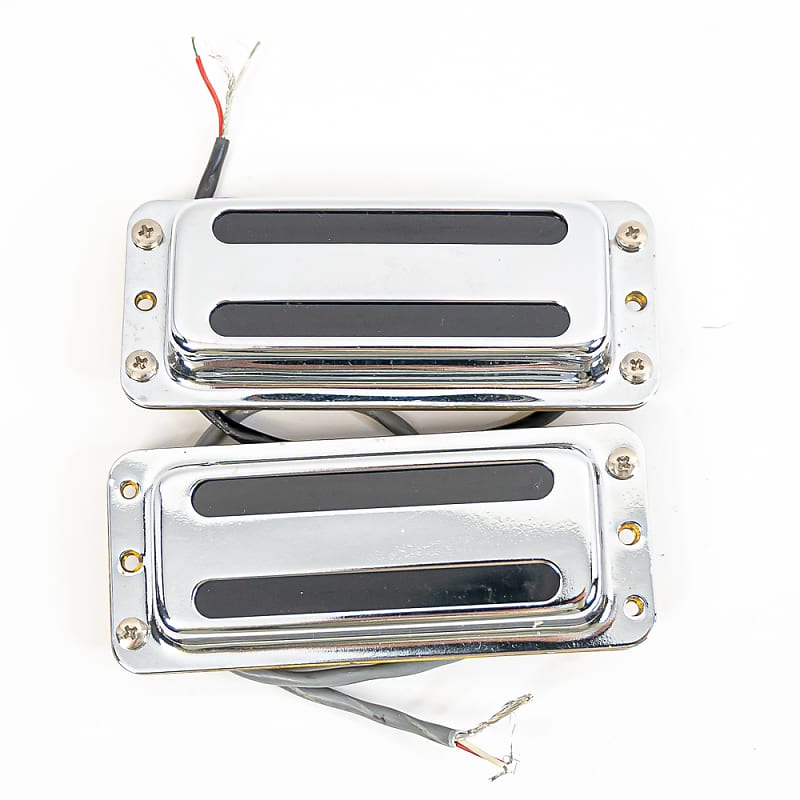 Set of 2 P90 Toaster Style Pickups Chrome - Vintage Tone with | Reverb