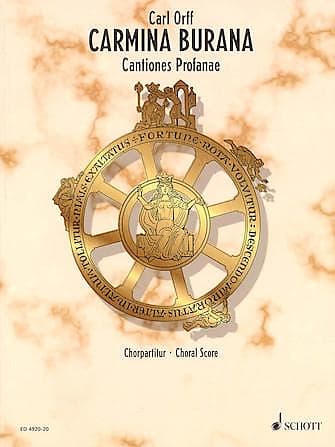 Carmina Burana Choral Score Carl Orff | Reverb