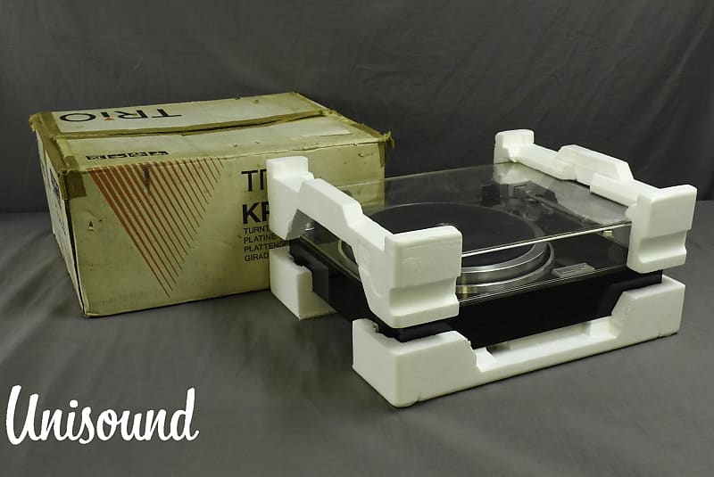 Kenwood Trio KP-880D Direct Drive Turntable w/ Original Box | Reverb