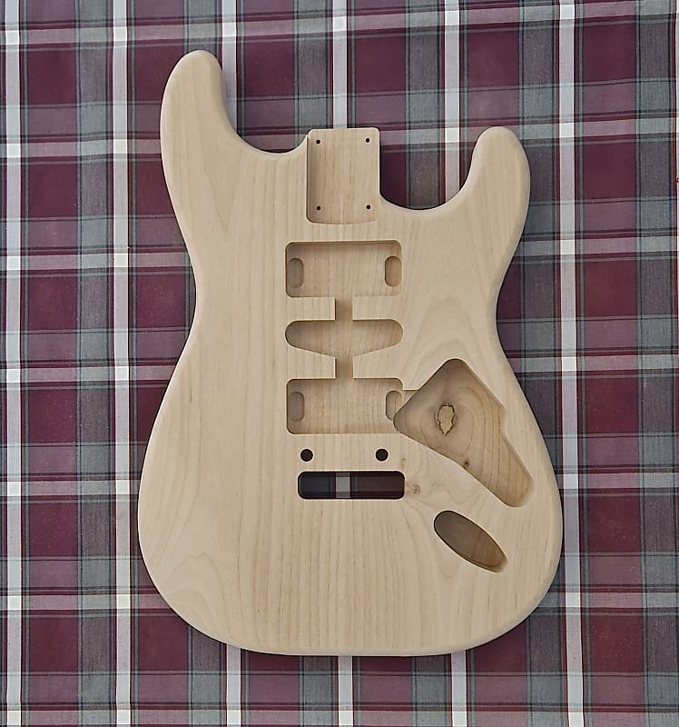 Woodtech Routing - 2 pc Alder HSH Stratocaster Body - | Reverb