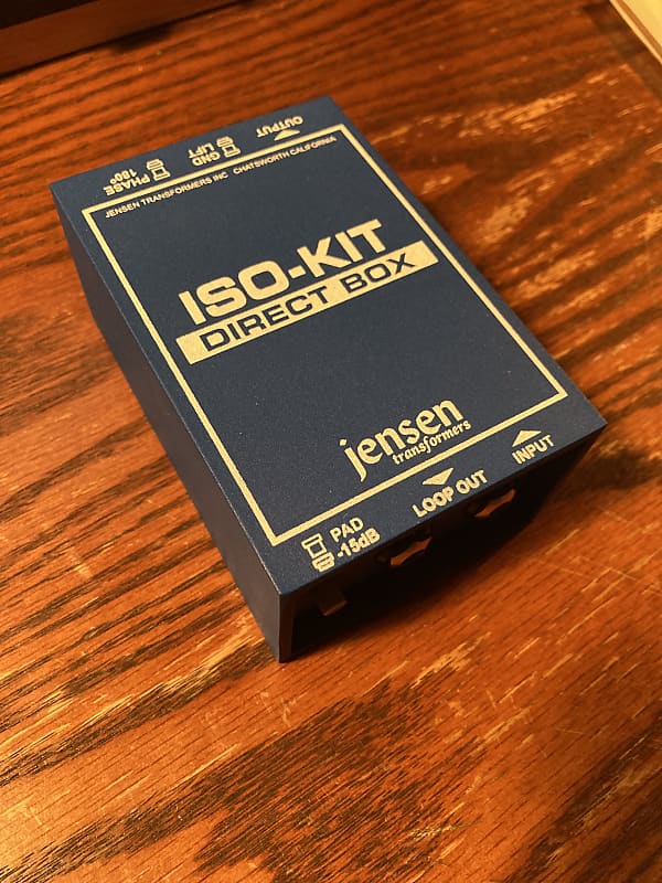 Jensen Iso-Kit DI Box 2019 Blue | Reverb