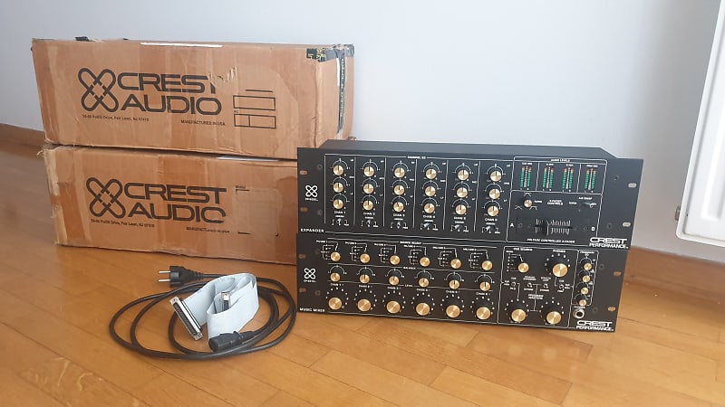 Crest Audio CP-6210 Mixer & CP-6220 Expander Black | Reverb