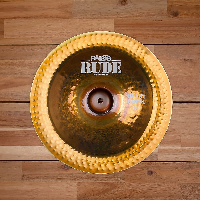 PAISTE 14" RUDE BLAST CHINA | Reverb Australia
