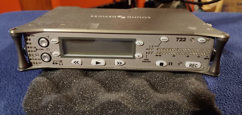 Sound Devices 722 2-Track Digital Audio Recorder 2000s Gray | Reverb
