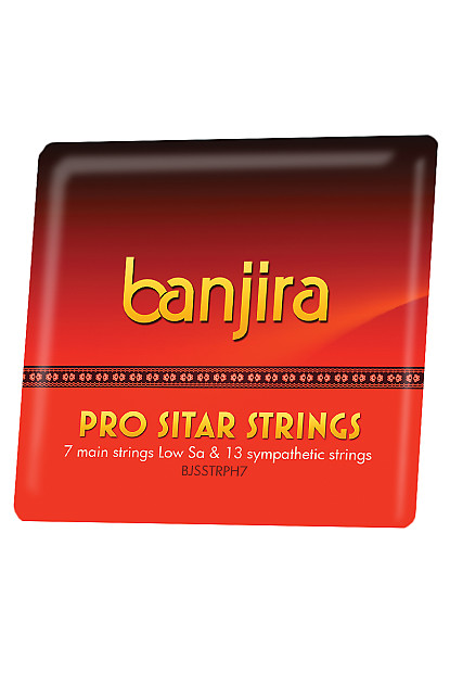 banjira Pro 7-String Sitar String Set - Heavy | Reverb
