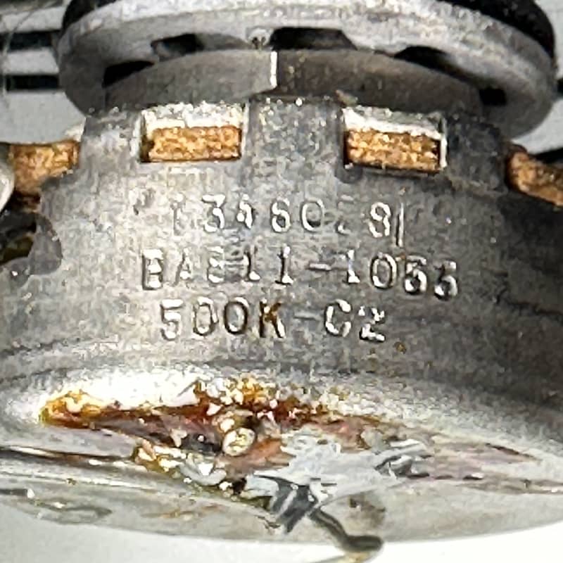 Gibson Centralab Pots PAIR 500K 1960 Les Paul Junior jr | Reverb