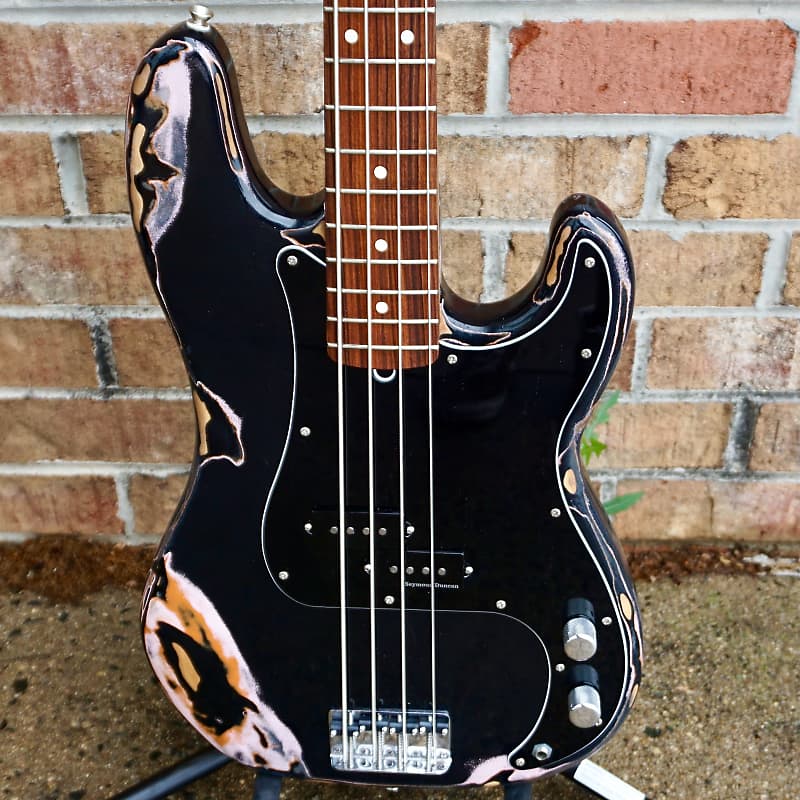 Fender Precision Bass Custom Relic w/ Seymour Duncan Vintage | Reverb