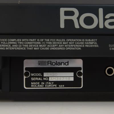 Roland A-30 A30 Midi Keyboard Controller - FULLY TESTED | Reverb