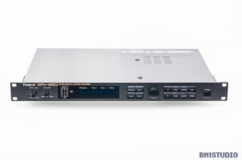 SRV-330 Digital Reverb / Effects #8 | Reverb