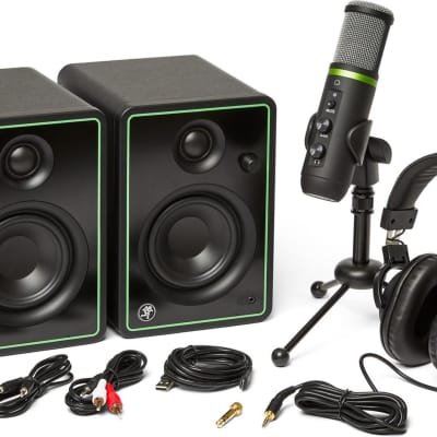 Mackie Creator Bundle with USB Microphone, Monitors, | Reverb
