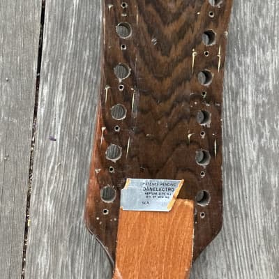 1960's Coral Longhorn 12 String Neck Brazilian Rosewood old | Reverb