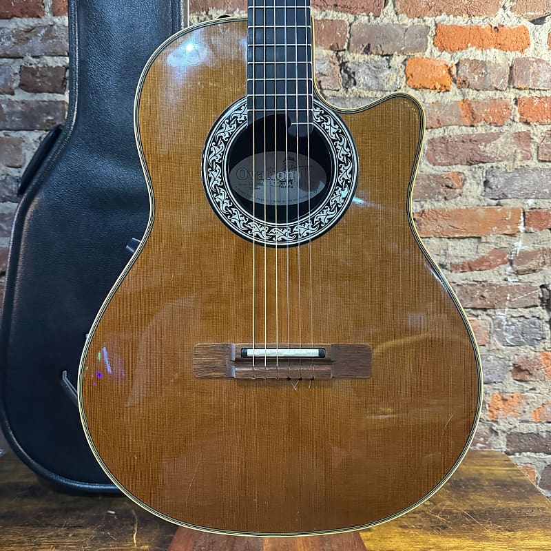 Ovation Model 1863 Classical Acoustic Electric w/ OHSC | Reverb Canada