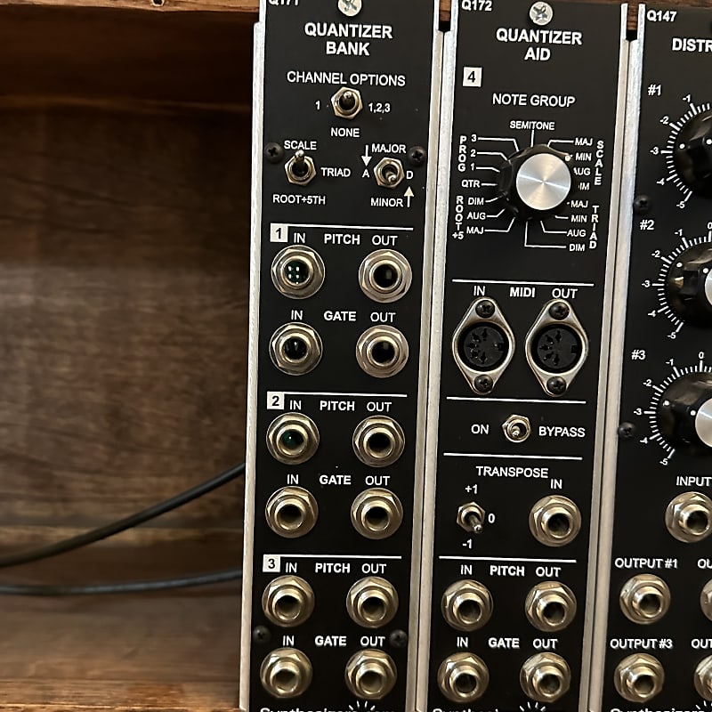 Synthesizers.com Quantizer Bank and Aid 2020s - Black | Reverb
