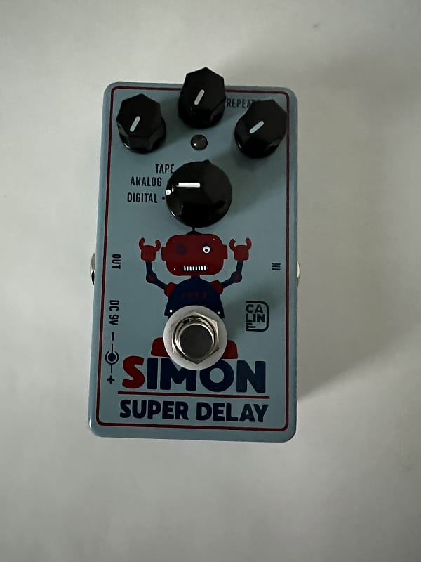 Caline CP-513 Simon Super Delay Guitar Effect Pedal with | Reverb