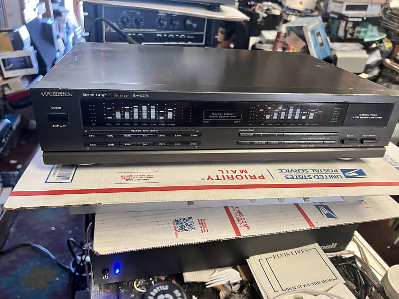 Technics SH-GE70 1998 - Vintage Graphic Equalizer/Spectrum | Reverb