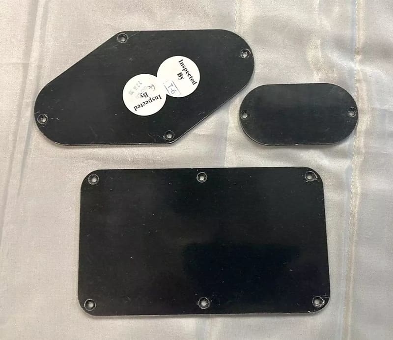 EVH® WOLFGANG WG STANDARD BLACK REAR CONTROL PLATES =VAN | Reverb