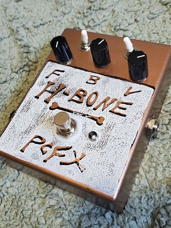 Plum Crazy FX H-Bone Switchable Fuzzy Lady Germanium Silicon | Reverb