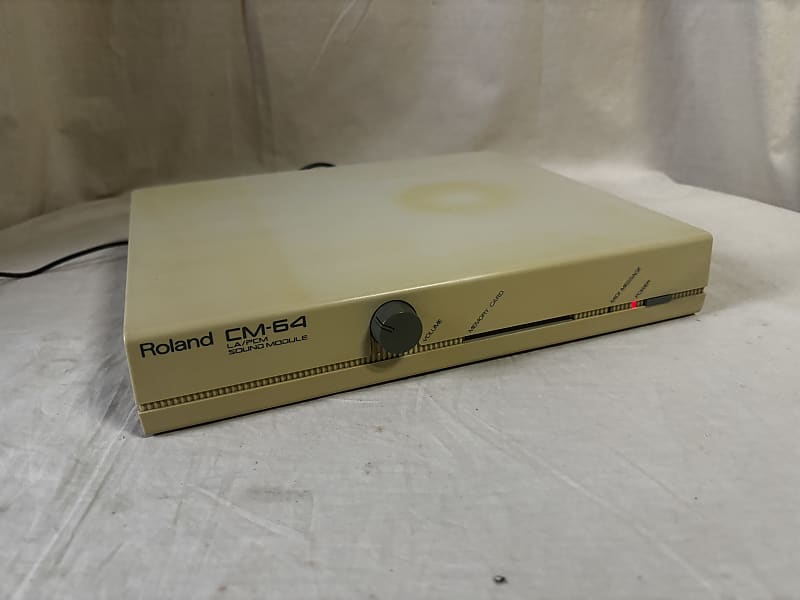 Roland CM-64 LA/PCM Sound Module w/ power supply CM-32L | Reverb UK