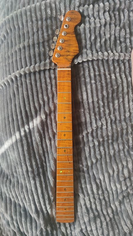 Stratocaster Flamed Maple neck | Reverb