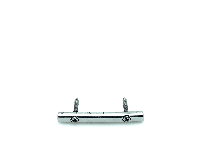 String Retainer Bar / String Tree w/Hardware - Chrome | Reverb