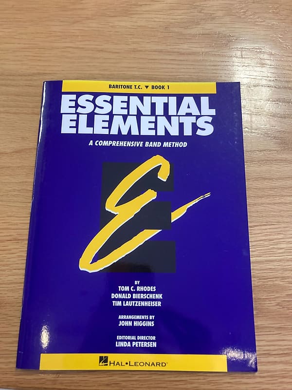 Essential Elements Baritone T.C. Book 1 | Reverb Essential Elements Baritone T.C. Book 1 | Reverb