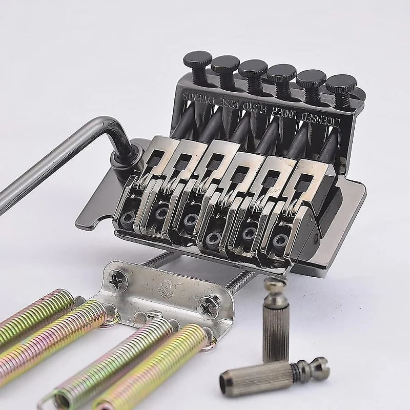 Licensed Floyd Rose Double Locking Bridge Tremolo System in | Reverb