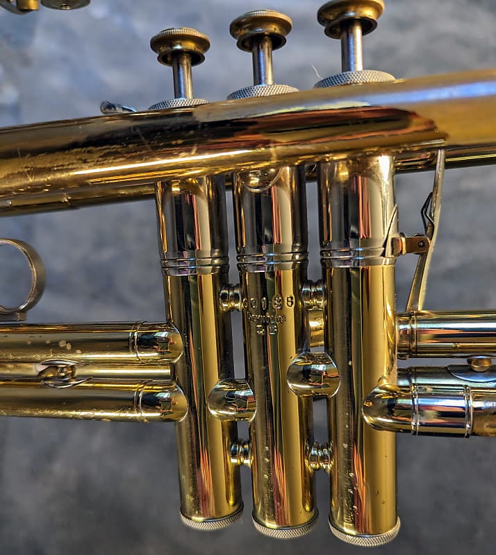 Roth Reynolds Contempora Trumpet 1962 - Laquered Brass and | Reverb