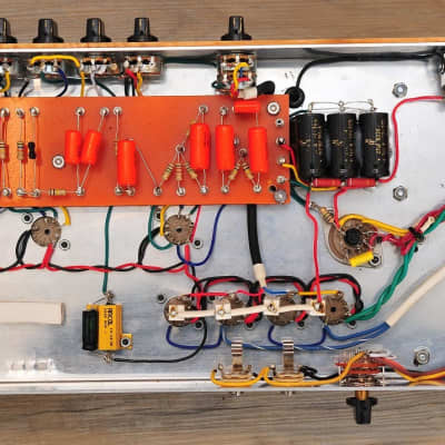 TW rocket amplifier head clone 2023 - flame maple! | Reverb