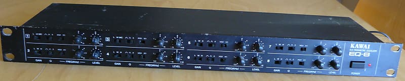 Kawai EQ-8 (8 channel parametric EQ) | Reverb