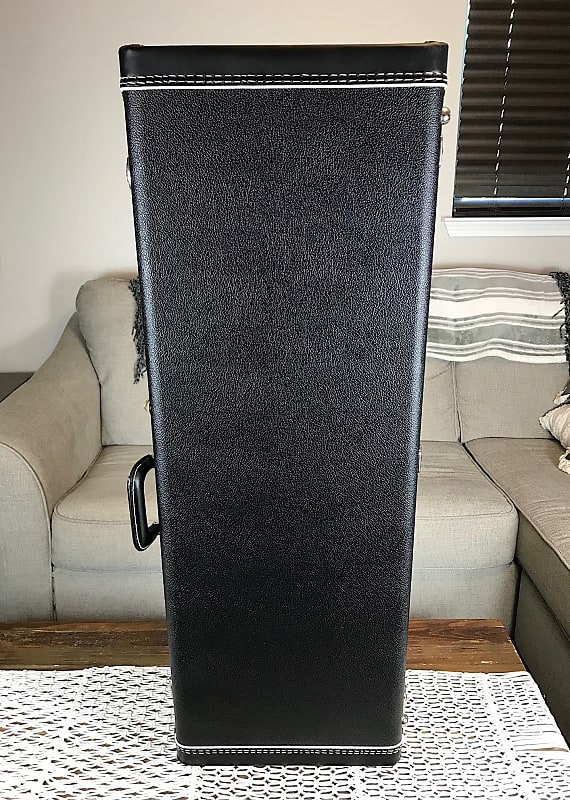 2021 Fender Custom Shop Guitar Case ~ Black w/Red Interior | Reverb