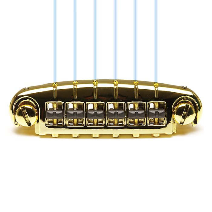 Graph Tech Ghost loaded Resomax NW1 Wraparound Bridge - Gold | Reverb