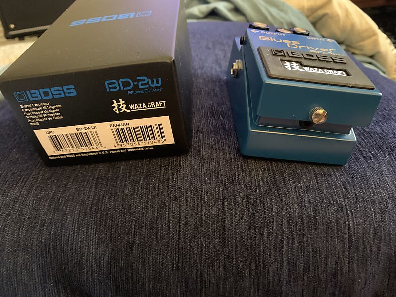 Boss Boss BD-2W Waza Craft Blues Driver Pedal Current - Blue | Reverb